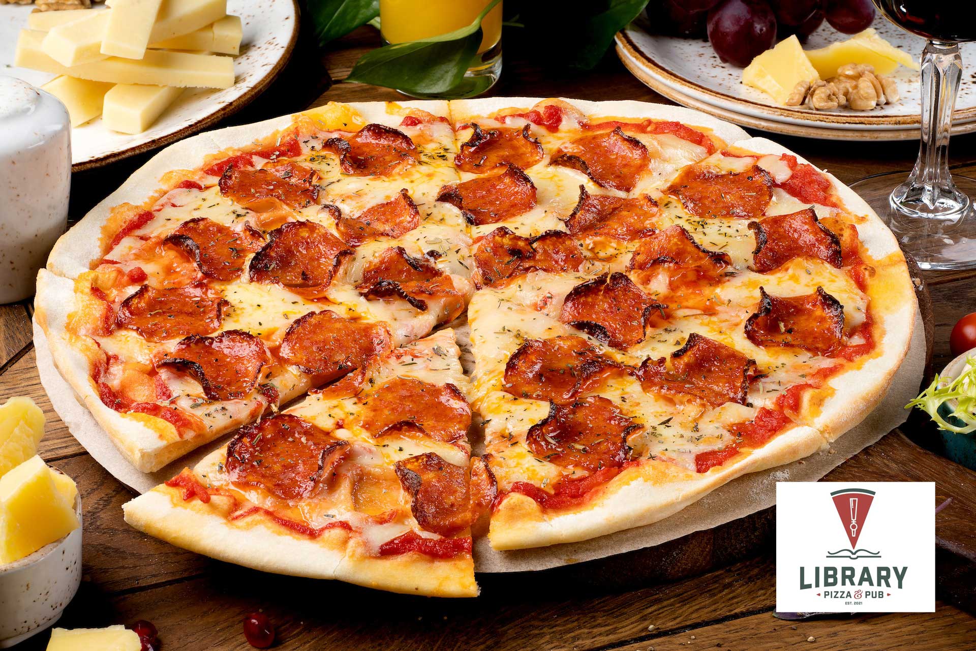 Library Pizza & Pub | Menu