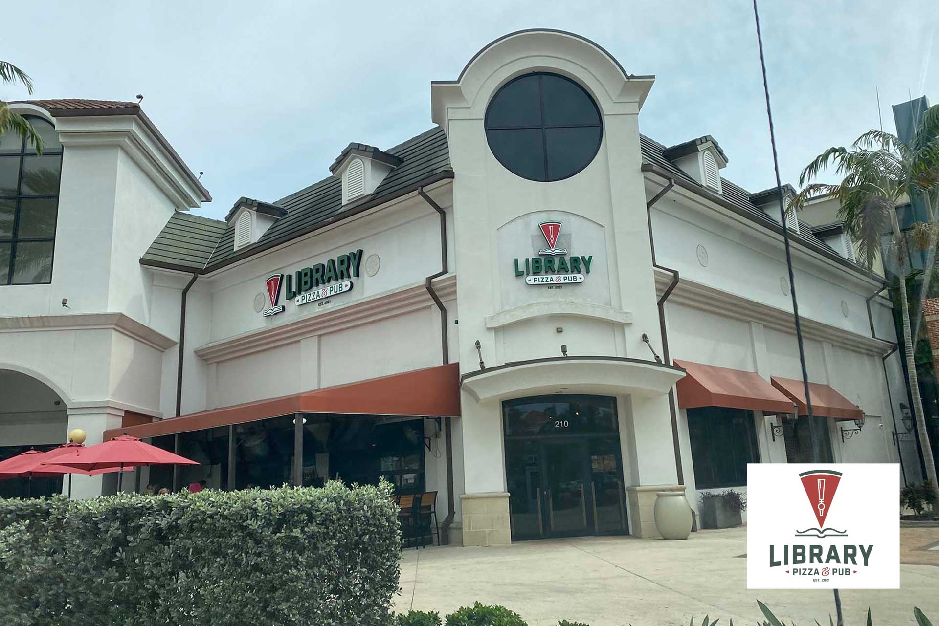 Library Pizza & Pub | Contact