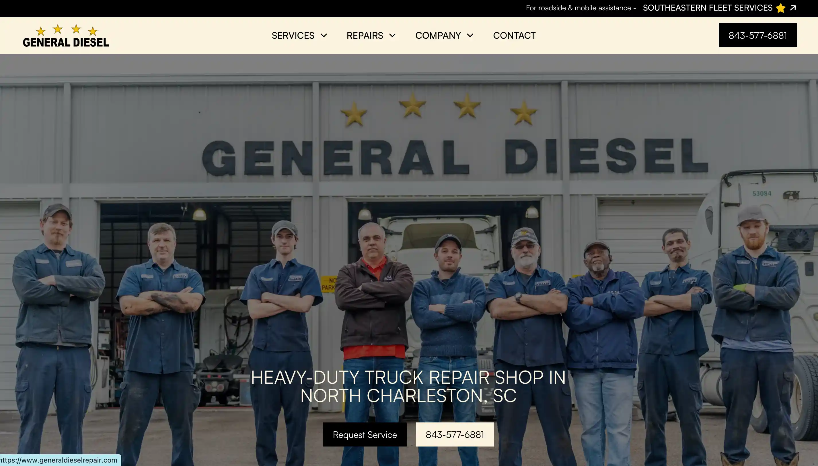 Heavy-Duty Truck Repair Shop in North Charleston, SC | General Diesel