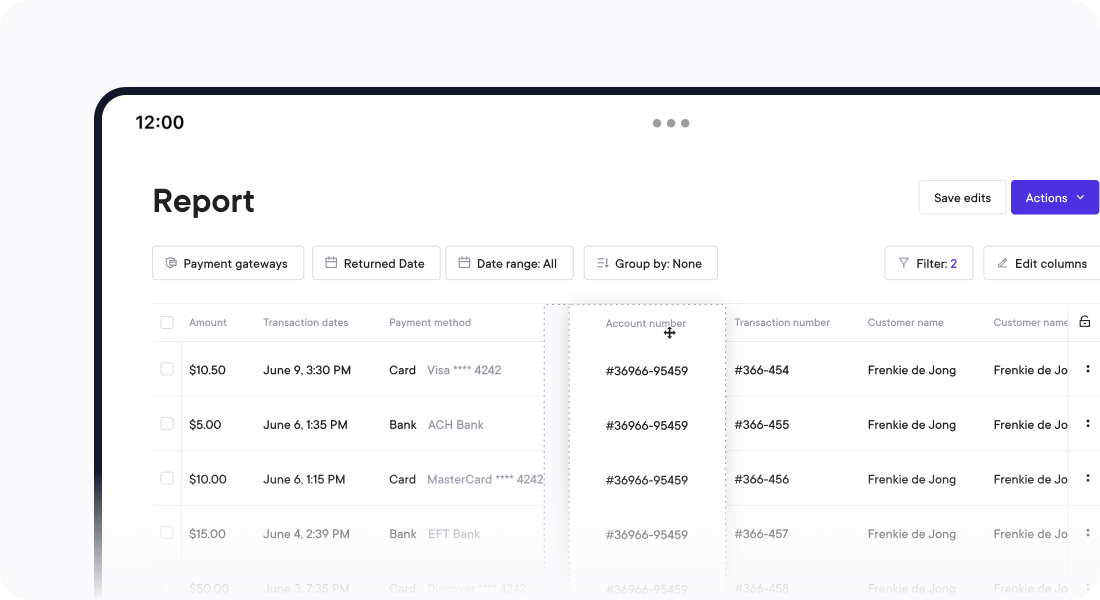 Reporting and Analytics