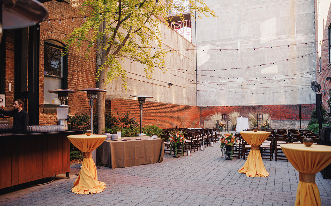 Jiddi Space & Courtyard | Historic Wedding and Event Venue in Downtown ...