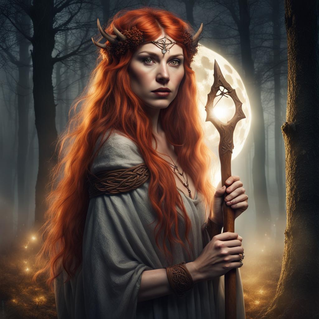 Characters, Tuatha Gods & Goddesses of a fantasy novel.