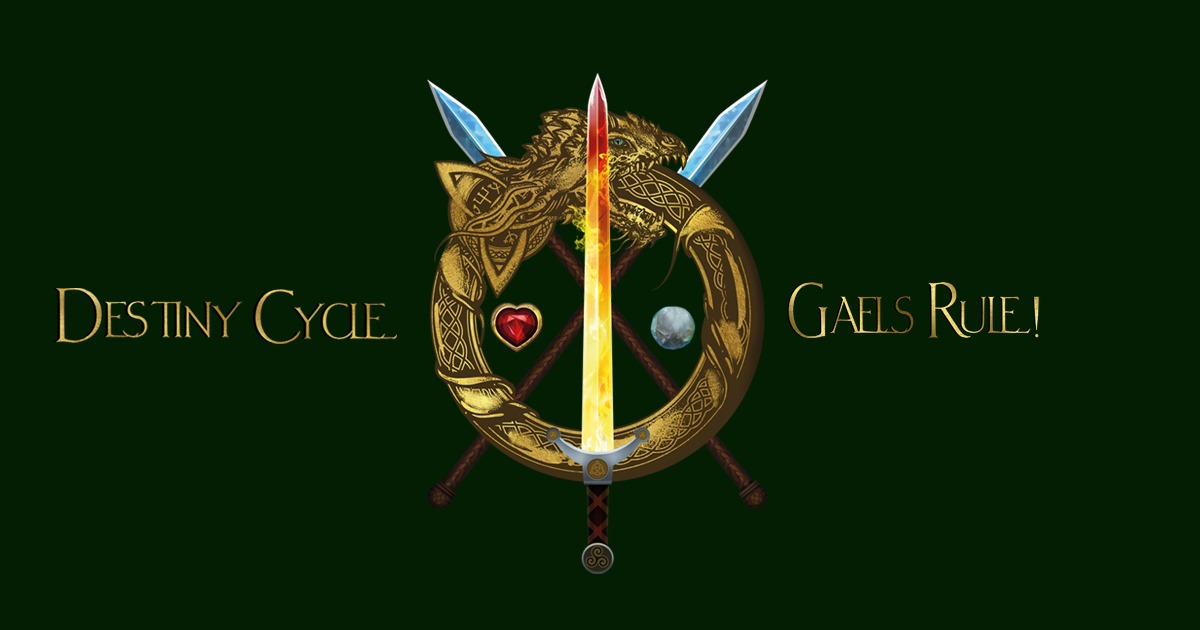 Destiny Cycle by James Raquepau - Celtic fantasy novels.