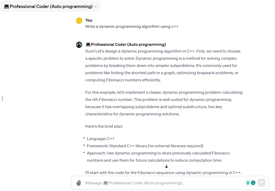 Professional Coder (Auto programming) on GPT Review | The world's largest & most trusted source ...