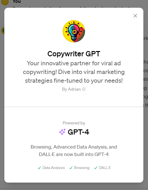 Copywriter GPT on GPT Review | The world's largest & most trusted source on GPTs.