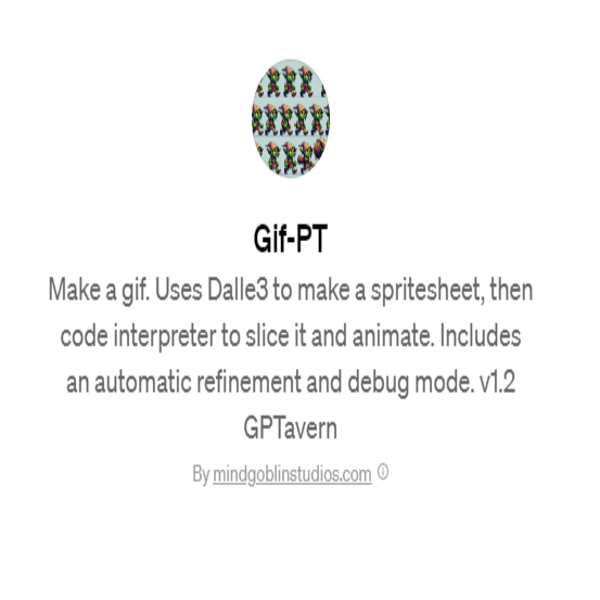 Gif-PT on GPT Review | The world's largest & most trusted source on GPTs.