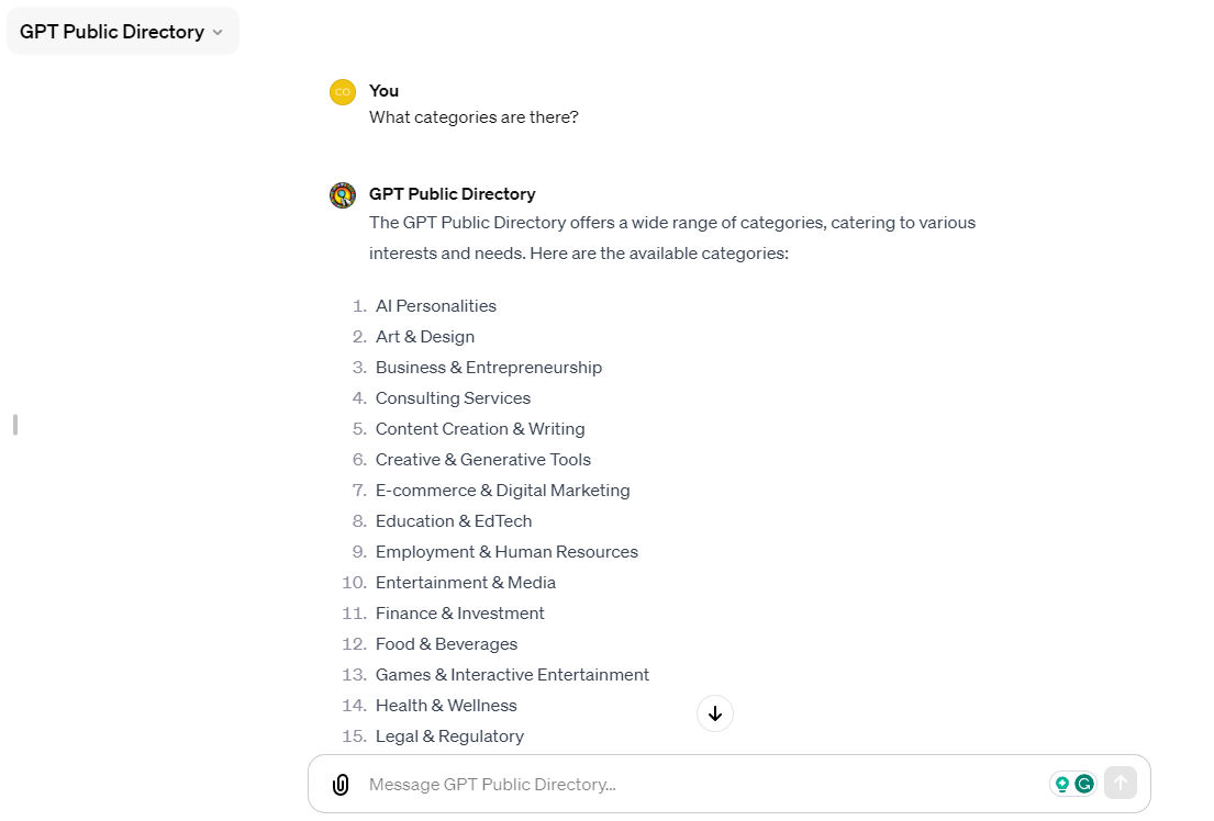 GPT Public Directory on GPT Review | The world's largest & most trusted source on GPTs.