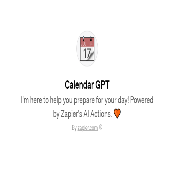 Calendar GPT on GPT Review | The world's largest & most trusted source on GPTs.