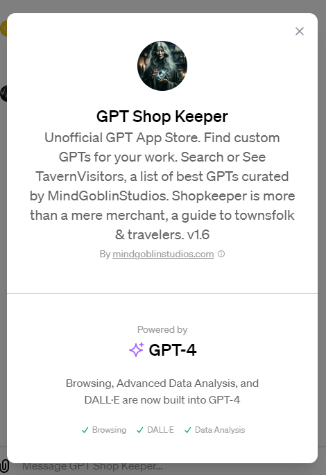 GPT Shop Keeper on GPT Review | The world's largest & most trusted source on GPTs.