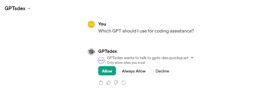 GPTsdex on GPT Review | The world's largest & most trusted source on GPTs.