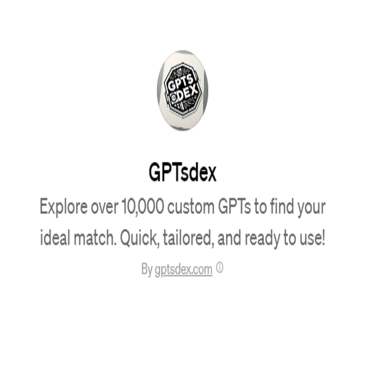 GPTsdex on GPT Review | The world's largest & most trusted source on GPTs.