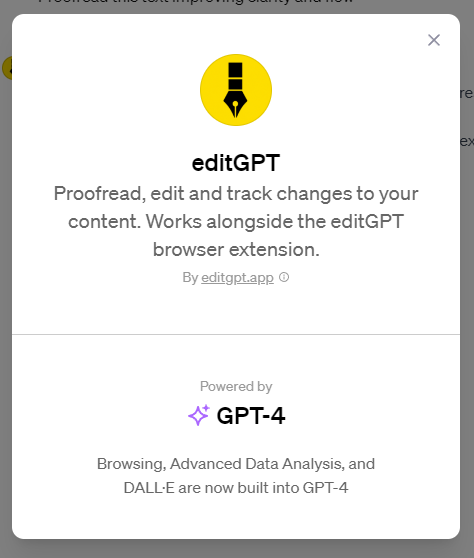editGPT on GPT Review | The world's largest & most trusted source on GPTs.
