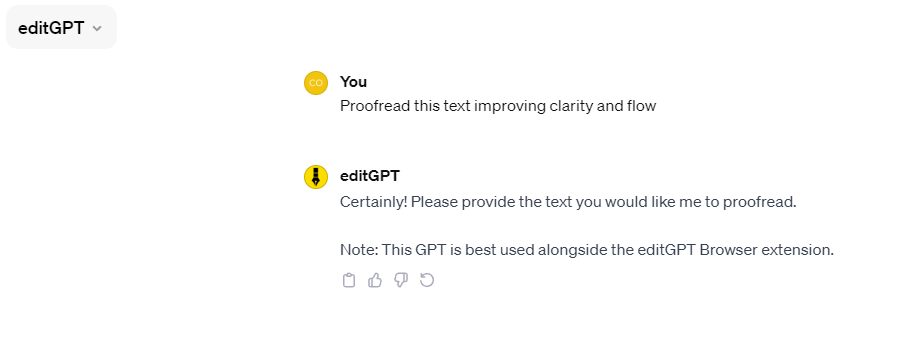 editGPT on GPT Review | The world's largest & most trusted source on GPTs.
