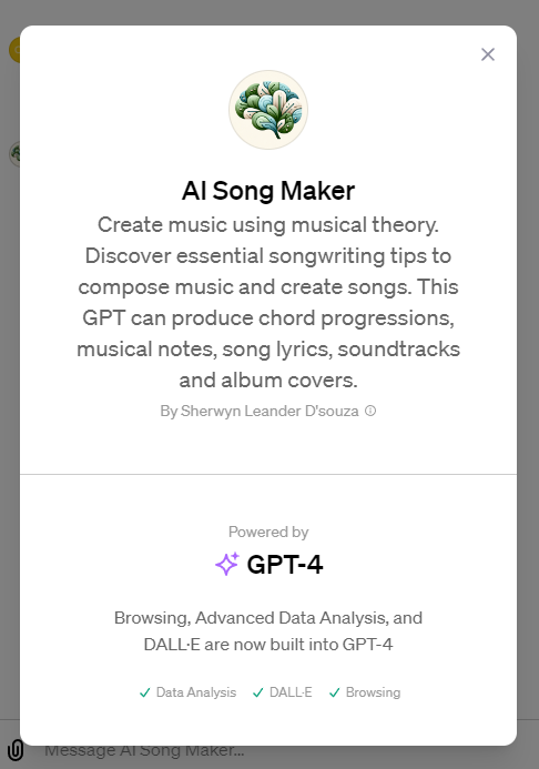 AI Song Maker on GPT Review | The world's largest & most trusted source on GPTs.