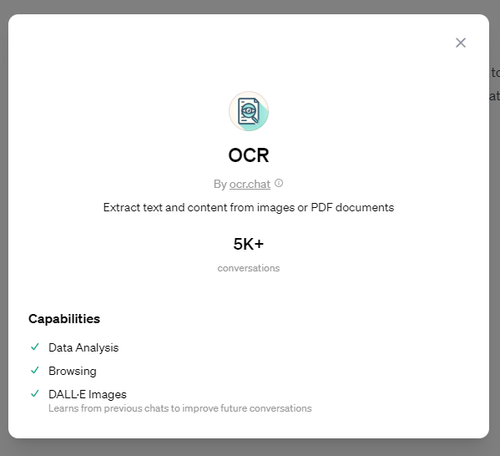 OCR on GPT Review | The world's largest & most trusted source on GPTs.