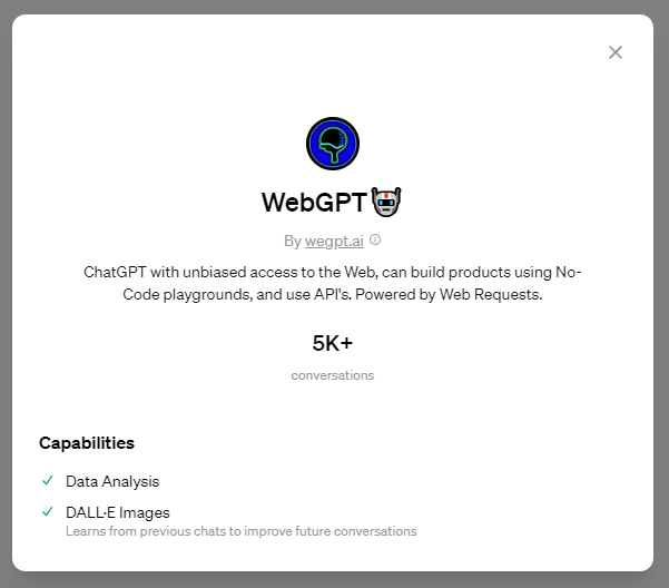 WebGPT on GPT Review | The world's largest & most trusted source on GPTs.