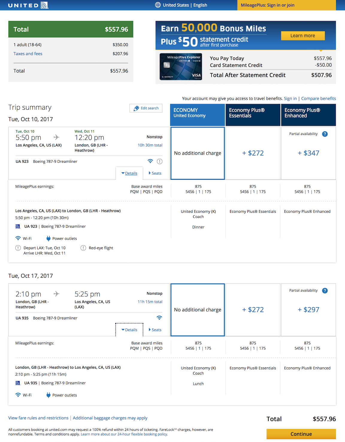 A Guide to United PerksPlus