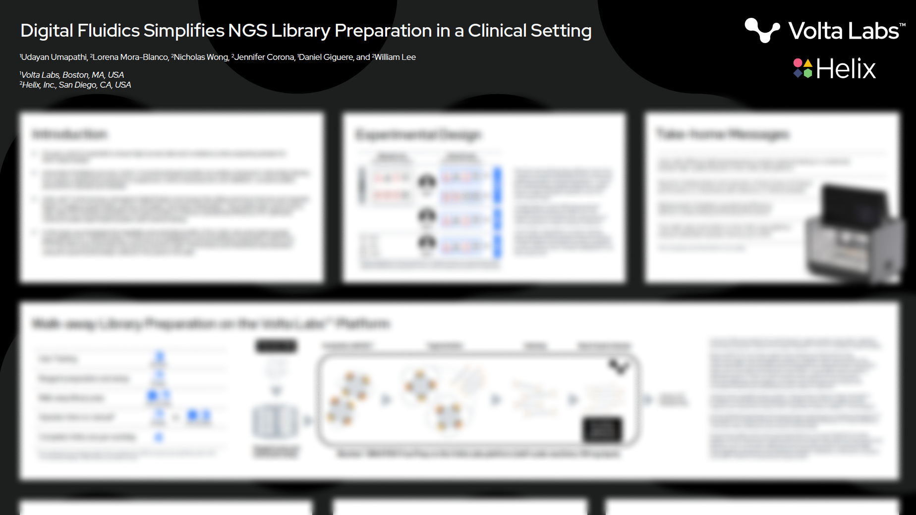 Volta Labs | Digital Fluidics Simplifies NGS Library Preparation in a ...