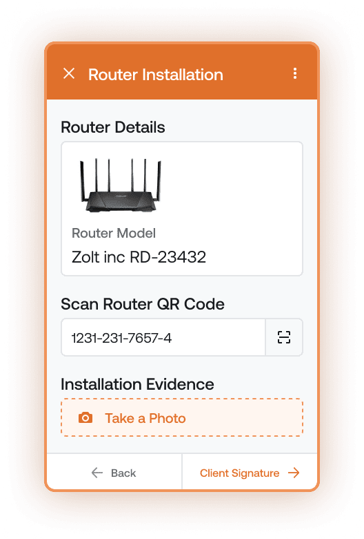 Zinier | No-code customizable field service management software