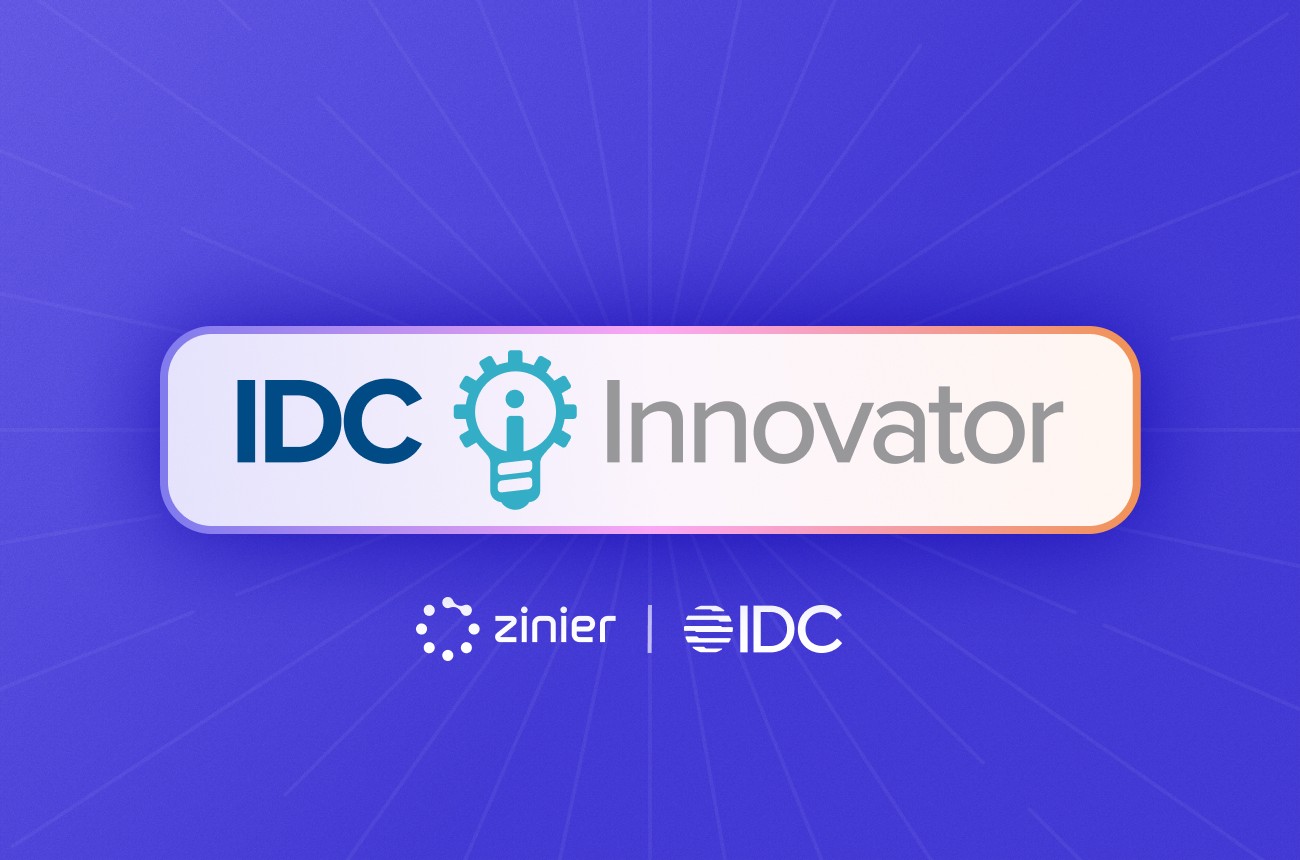 Zinier Named an IDC Innovator for Field Service Management Applications