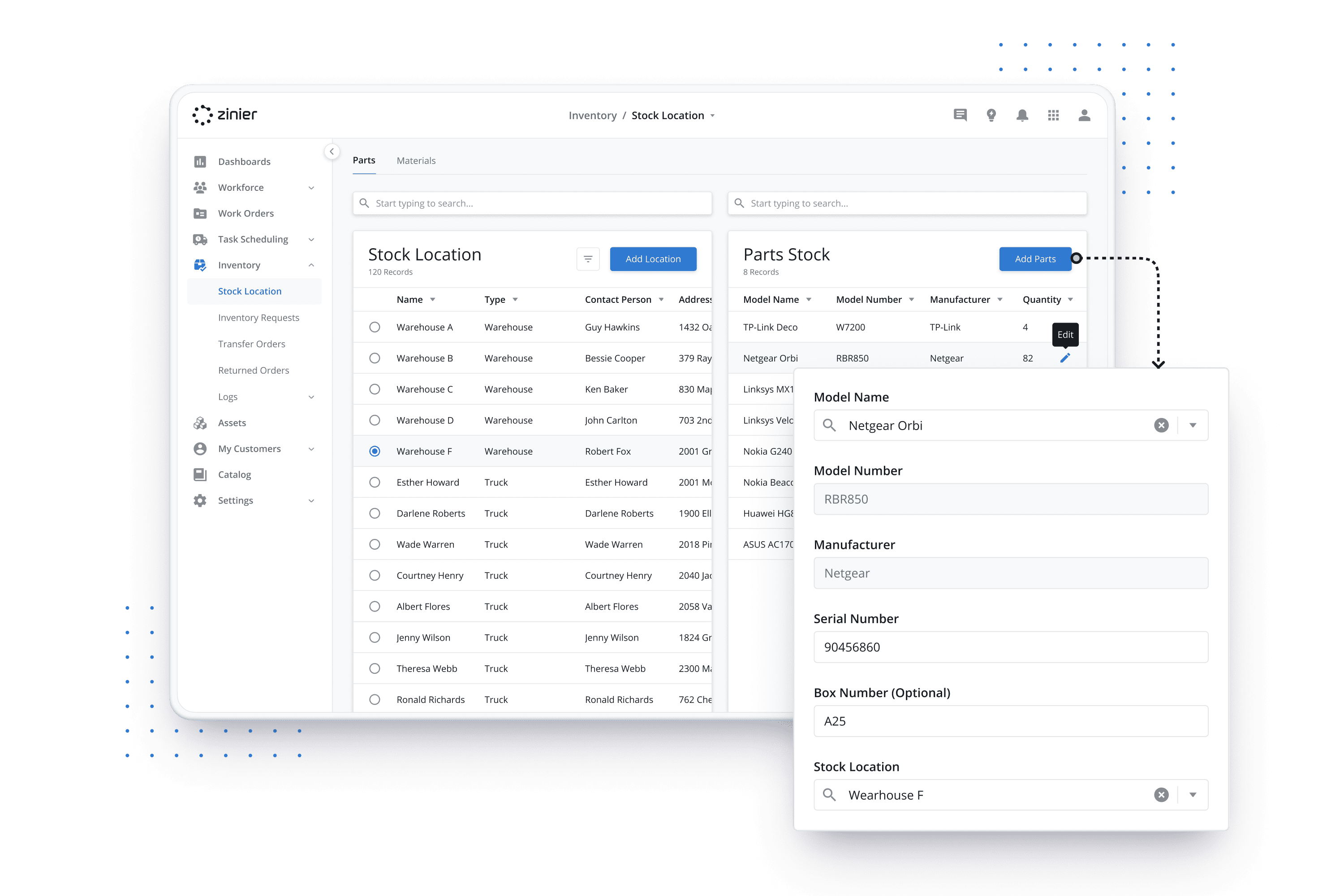 Product Overview: Unit-Level Parts & Inventory Tracking