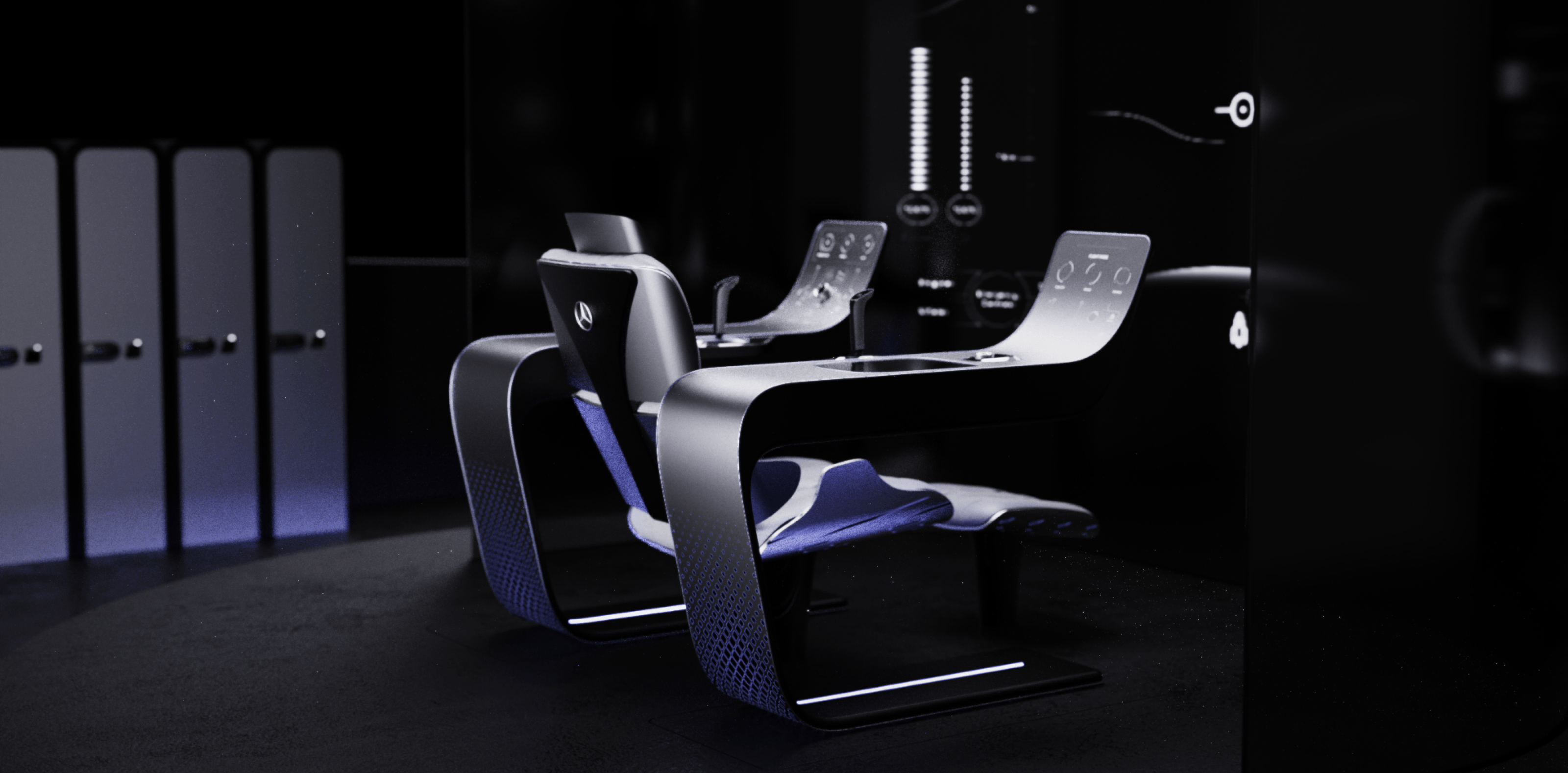 Exo Travel Simulator HMI | Space Travel Simulator