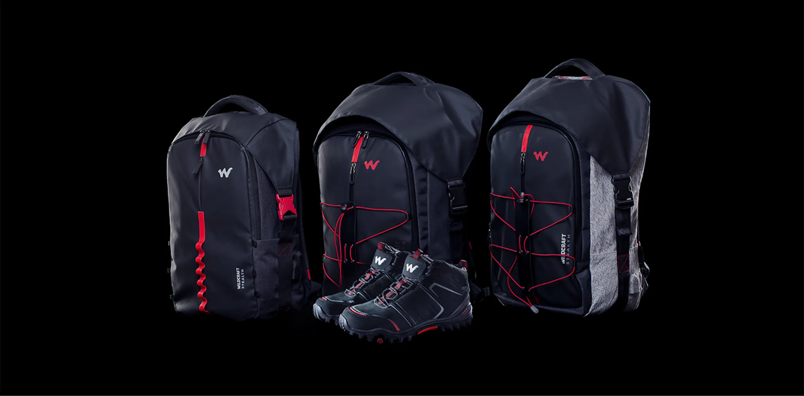 Smart backpack design for Wildcraft