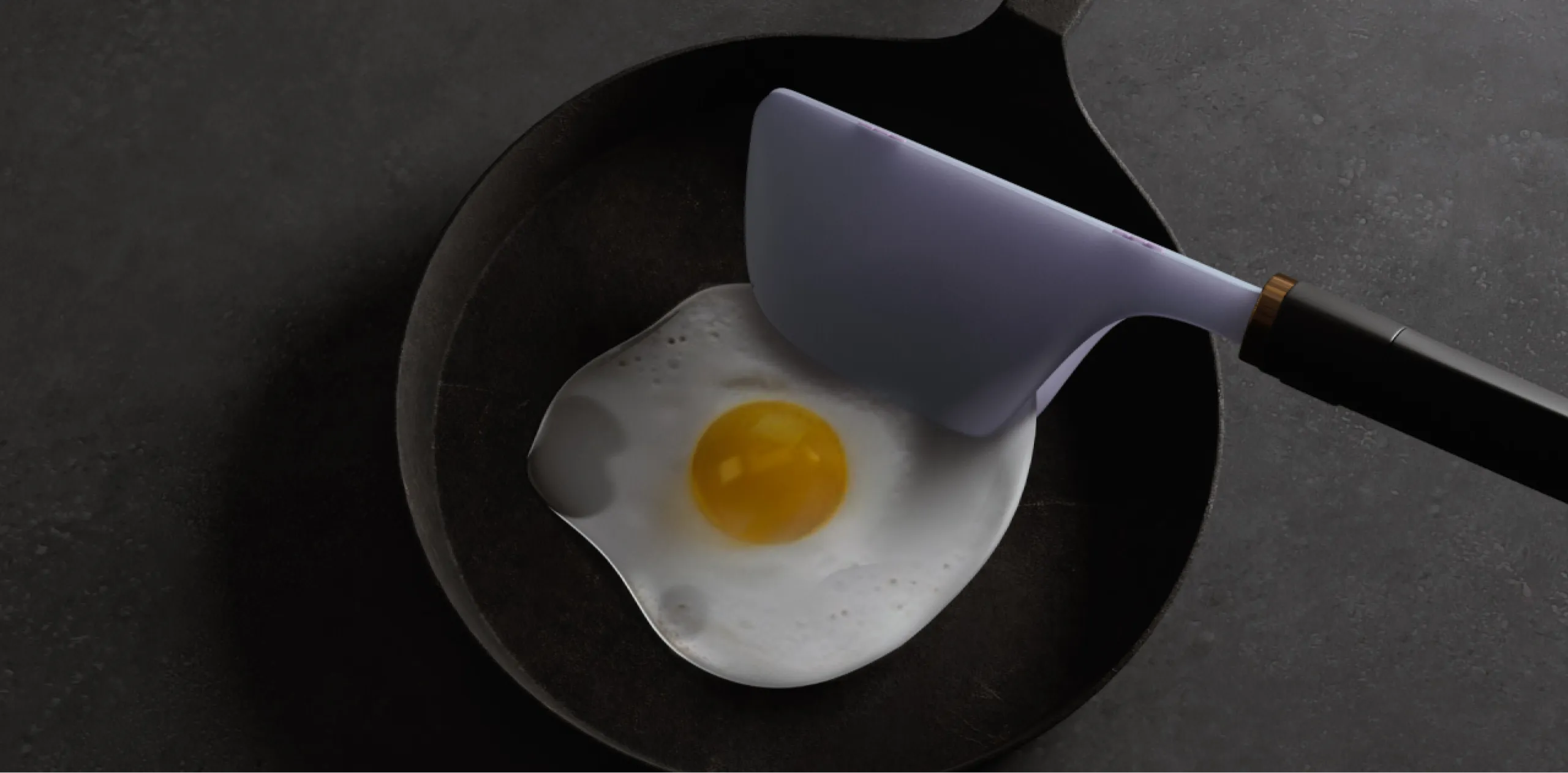 Flip - Silicone offset spatula design