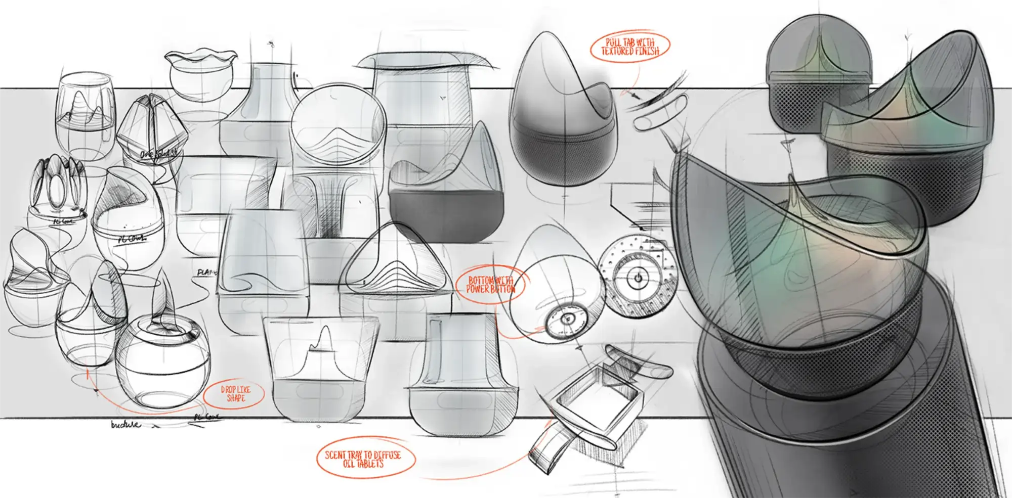 Meditation Lamp Design | Smart Health and Wellness