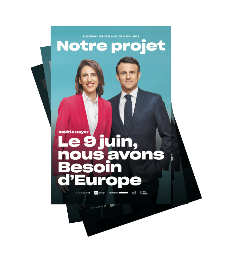 Notre projet • Le 9 juin, nous avons Besoin d'Europe