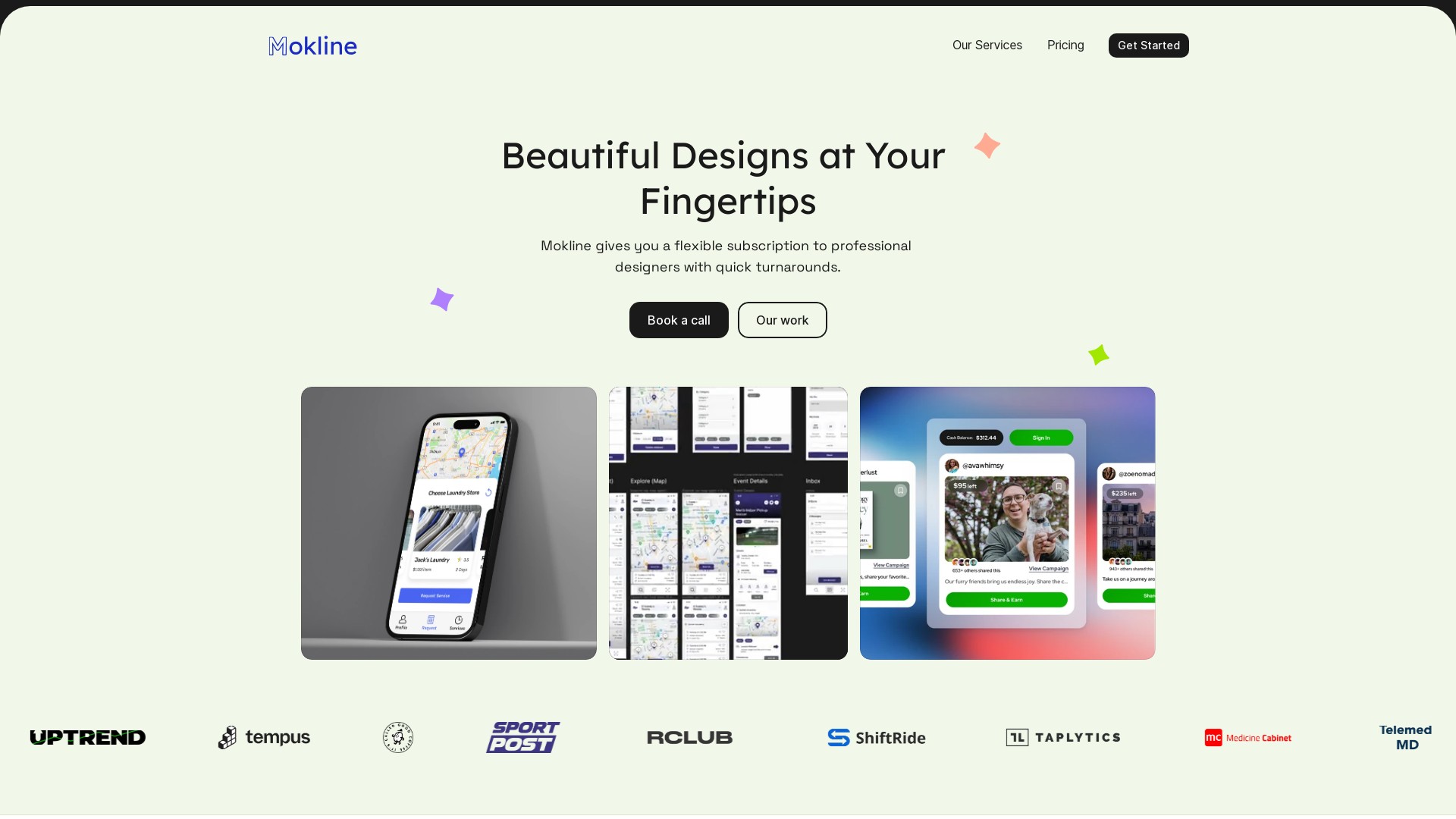 Mokline — Portfolio Project — Curated Portfolios from Creatives
