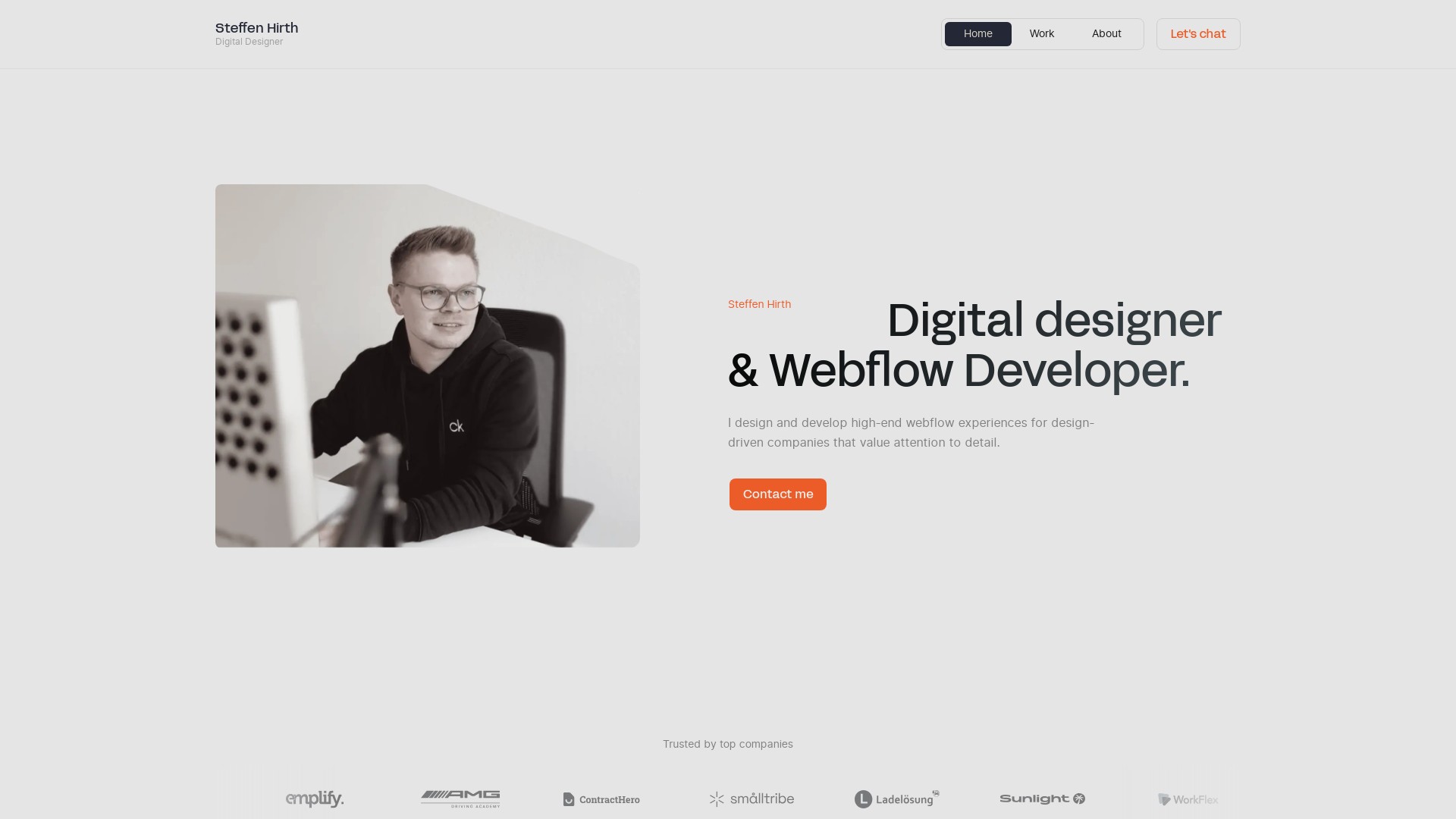 Steffen Hirth — Portfolio Project — Curated Portfolios from Creatives