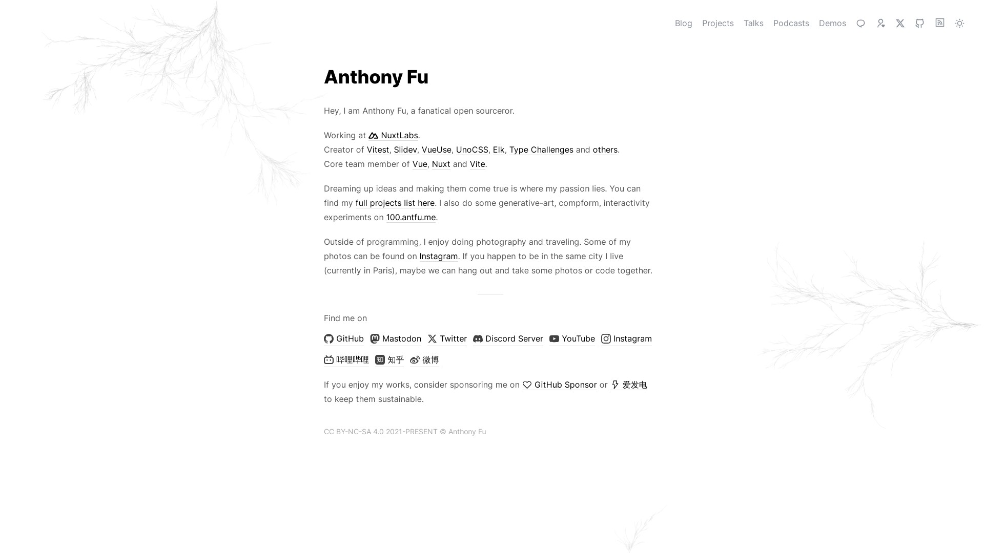 Anthony Fu — Portfolio Project — Curated Portfolios from Creatives