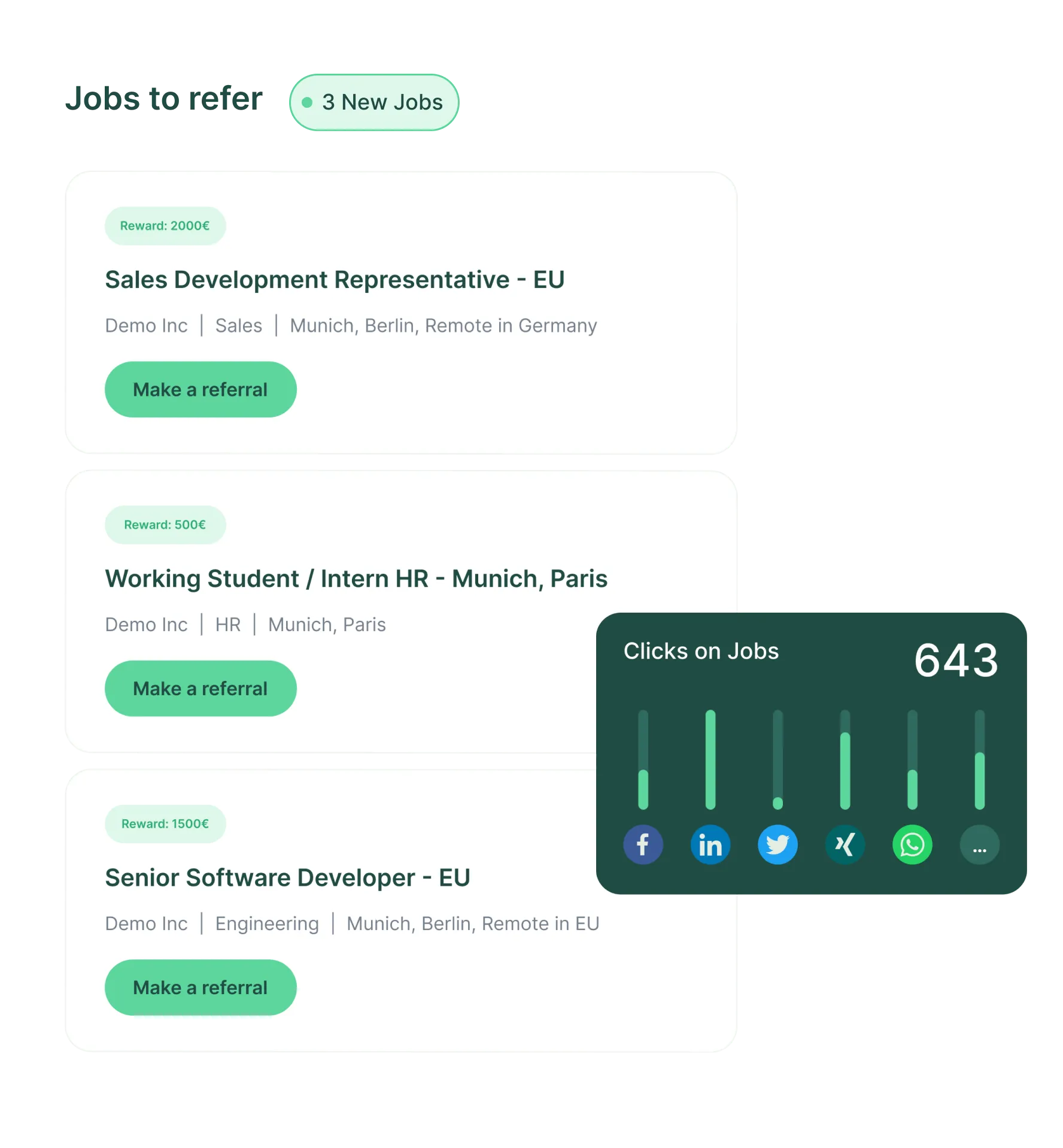 Digital Employee Referral Program - CleverConnect