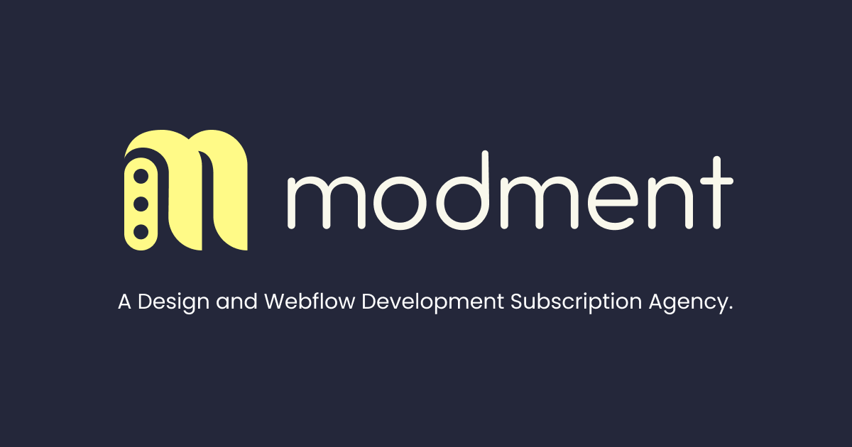 Modment | Design & Webflow Agency