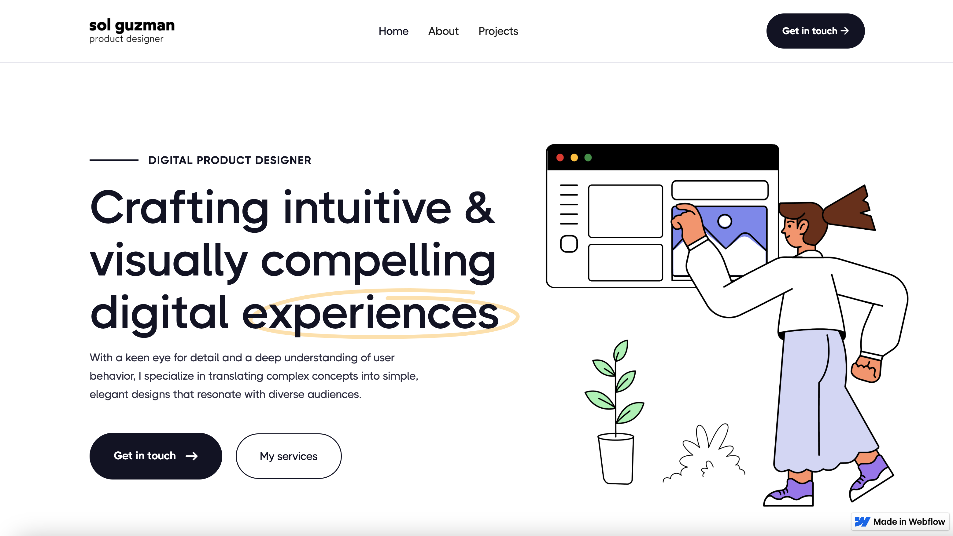 Sol Guzman - UX/Product Designer based in Madrid