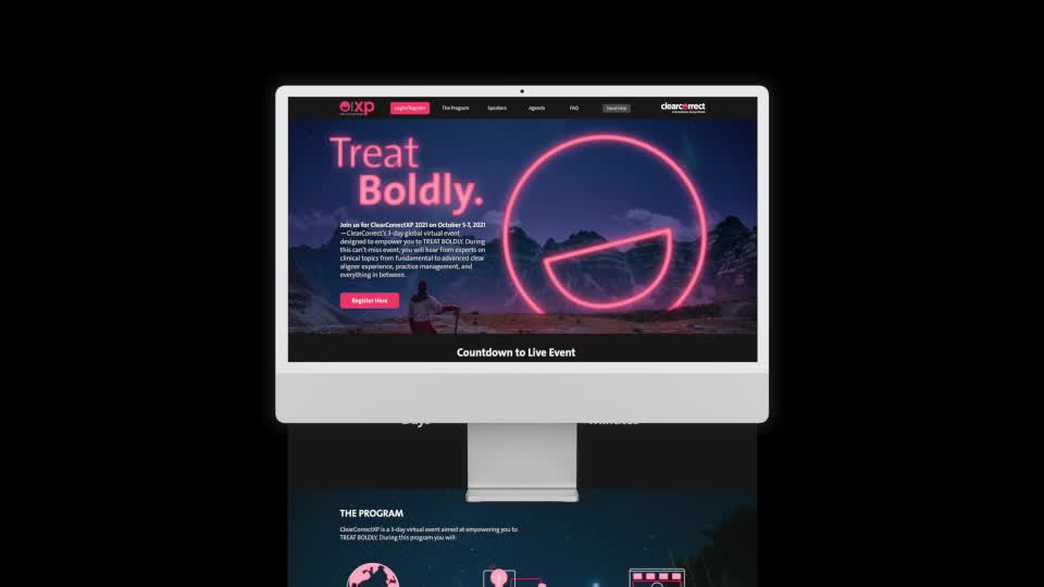 ClearCorrect Treat Boldly Campaign