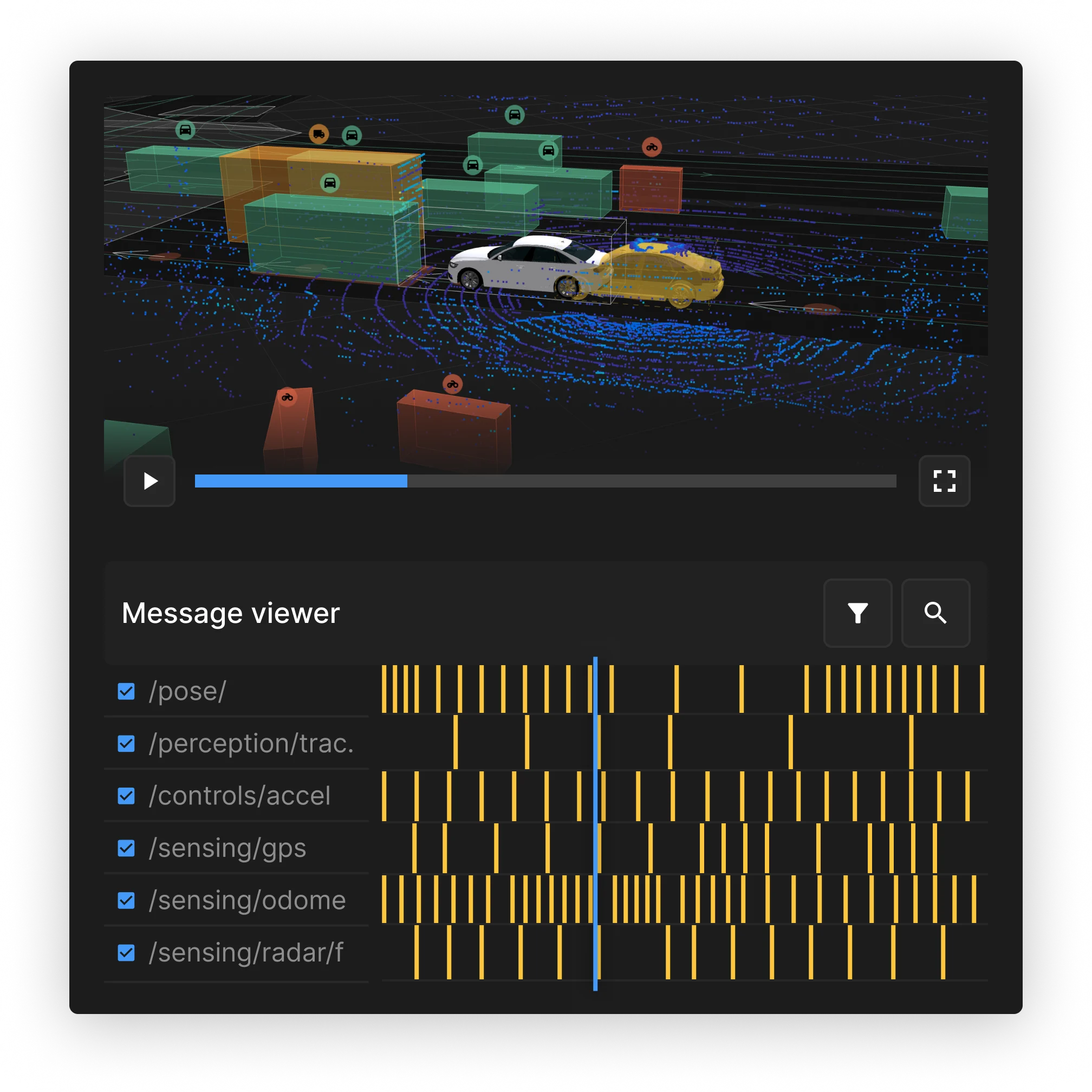 Log visualization and triage for ADAS and AD | Applied Intuition