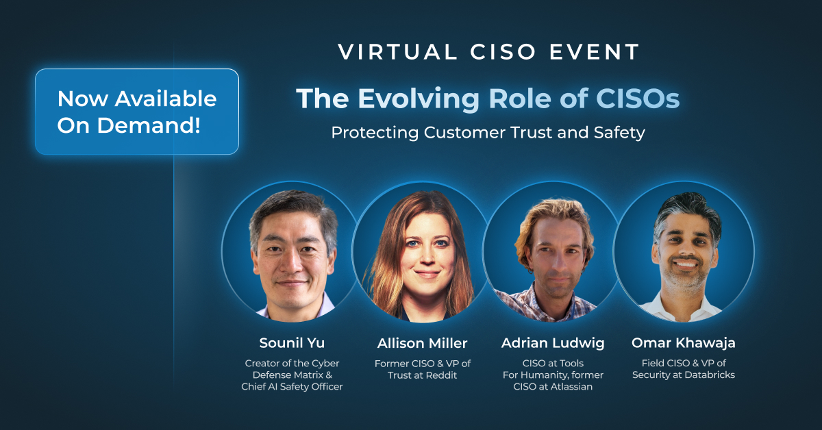 Virtual Event | CISO - The Evolving Role of CISOs