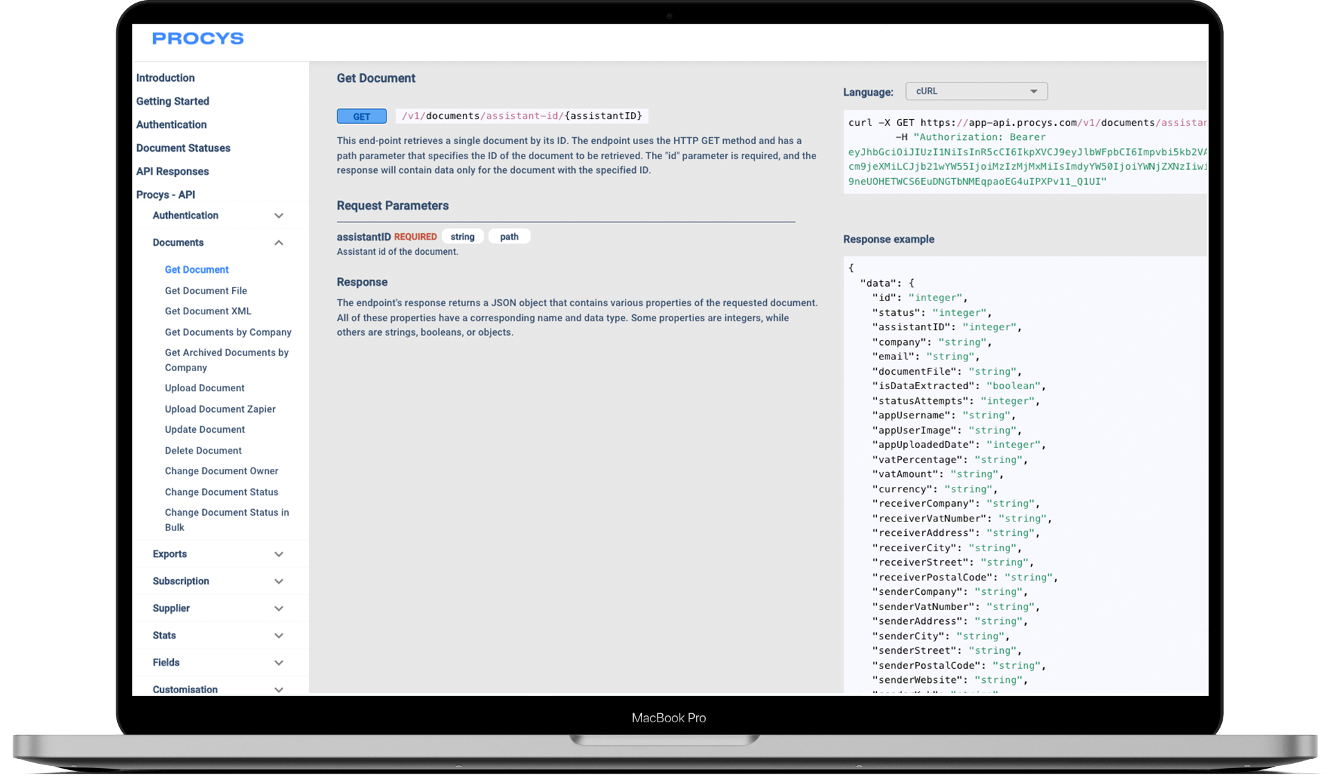 OCR API Powered by AI - Procys