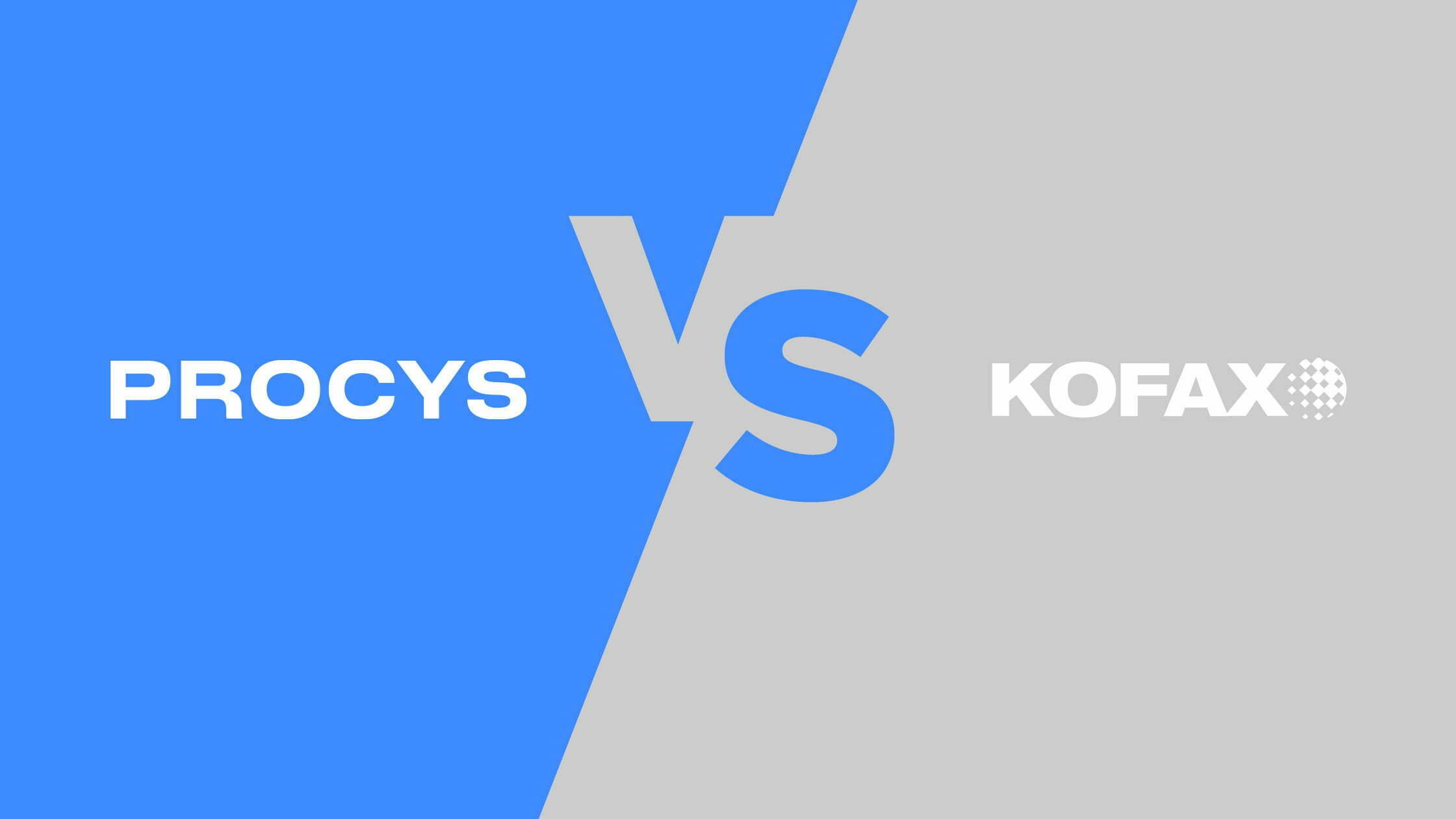 Alternative to Kofax - Procys - Intelligent Document Processing by AI