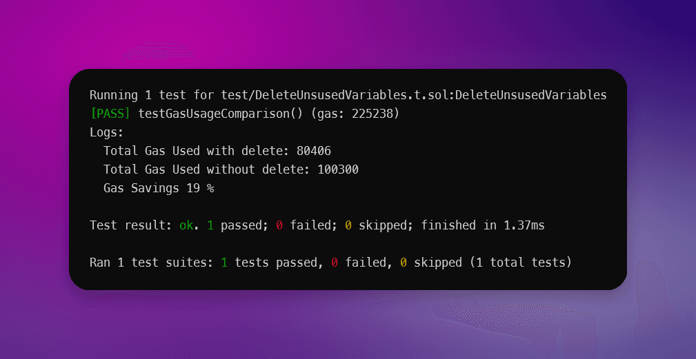 11 Advanced Solidity Gas Optimization Tips