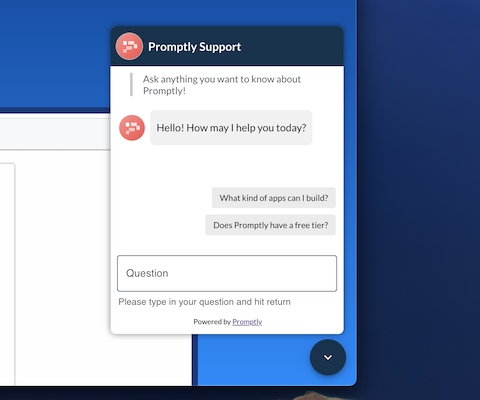 Promptly: Generative AI for Enterprises | No-code AI App Builder