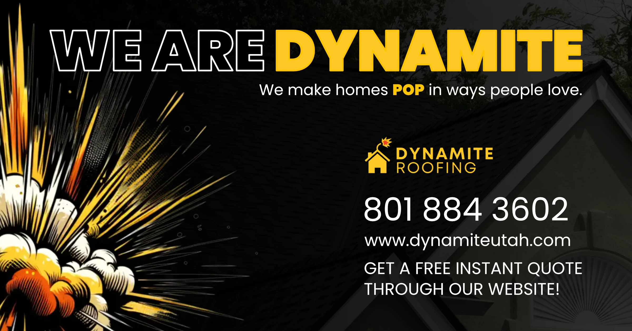 Home | Dynamite Roofing | Best Roofing Contractor in Utah