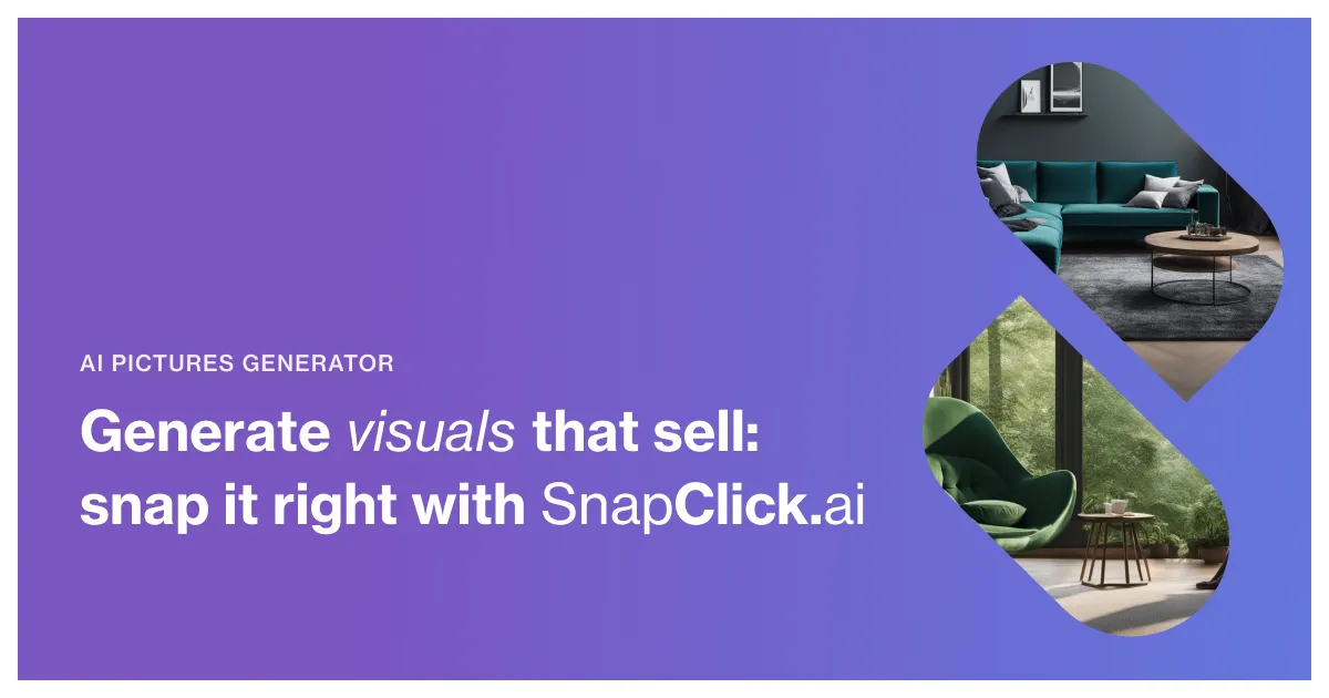 SnapClick.ai: Revolutionary AI to Create Product Images | Generate ...