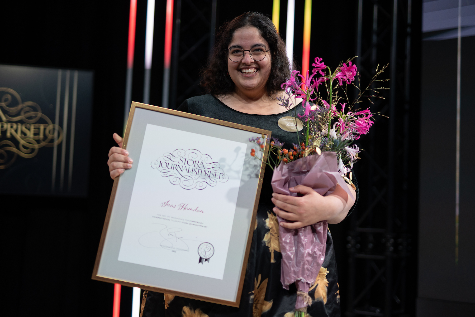 Sydsvenskans Inas Hamdan vinnare av Stora Journalistpriset