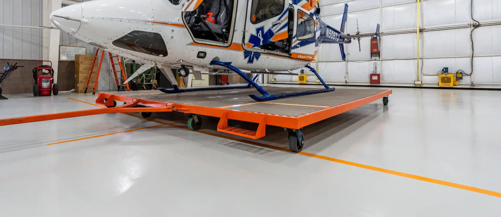 Polyurea Shop Floor System | Garage Floor Coating | Penntek Coatings