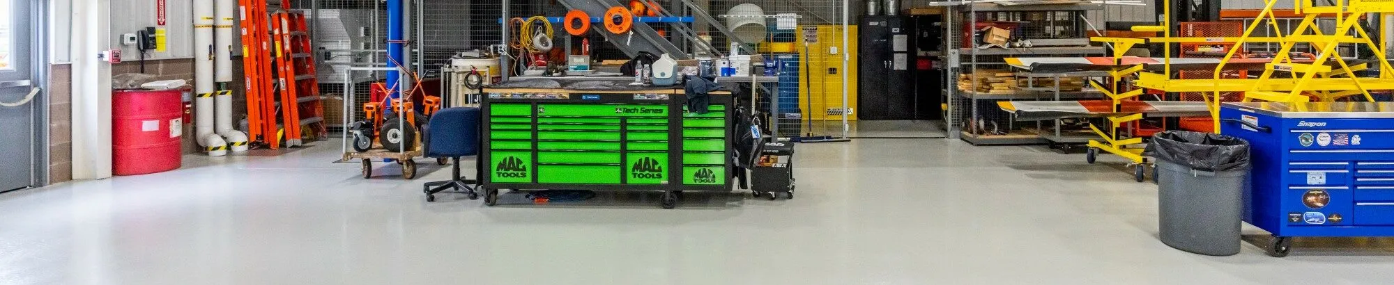 Machine Shop Floor Coating | Epoxy Floor Coating | Penntek Coatings