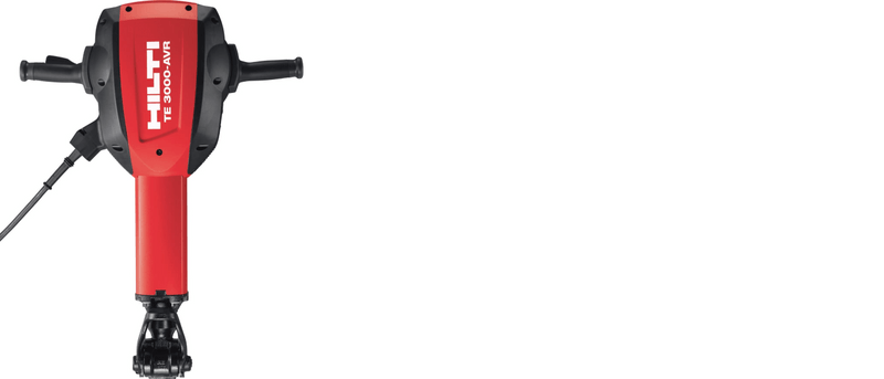 Martillo rompedor eléctrico para tareas de carga pesada TE 3000-AVR