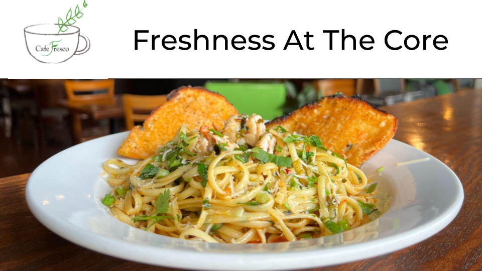 Menu - Cafe Fresco Los Angeles | Breakfast, Smoothies, Paninis and more.